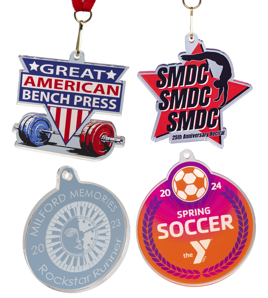 Custom Acrylic Medals | Maxwell Medals & Awards