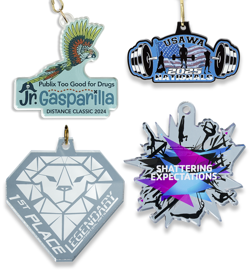 Custom Acrylic Medals | Maxwell Medals & Awards