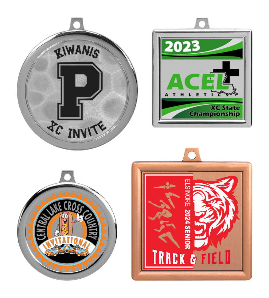 Track and Field Medals Medals ColorMax